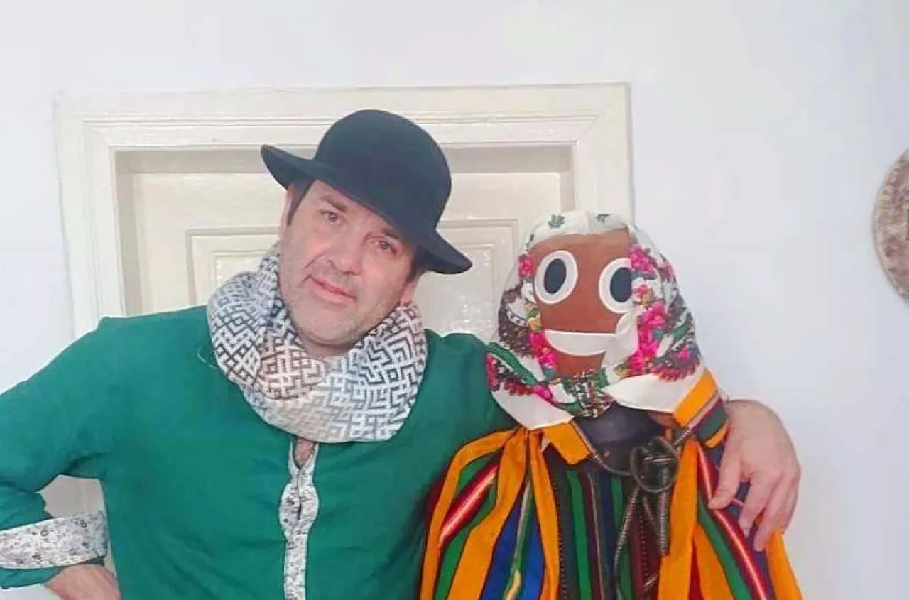 Indulis Kreslins - pasjonat wełny, tkania i polskich strojów ludowych