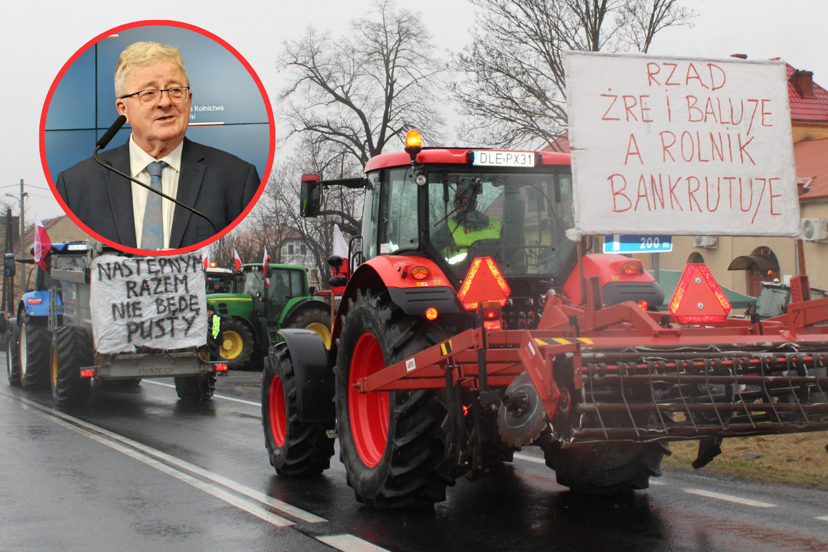 Siekierski pisze list do protestujących rolników. Co im obiecuje?