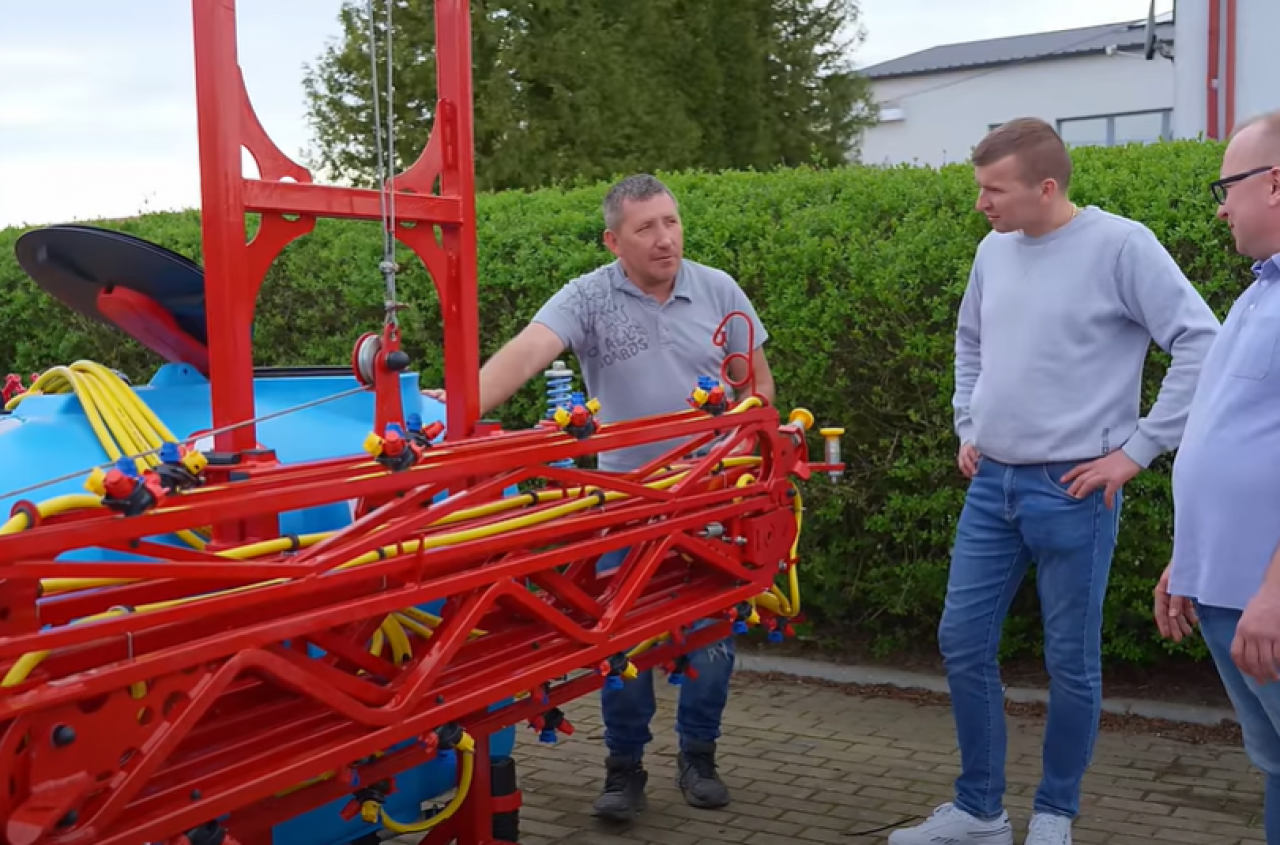 Andrzej z Rolnicy Podlasie kupił nowy opryskiwacz. Za ile?