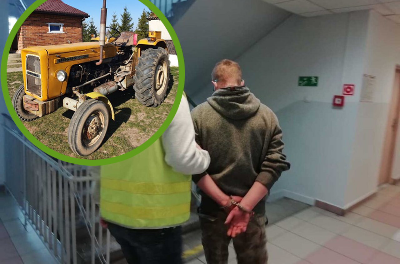 Młody rolnik straci ciągnik? Podczas pracy w polu "zatankował" ponad 3 ...