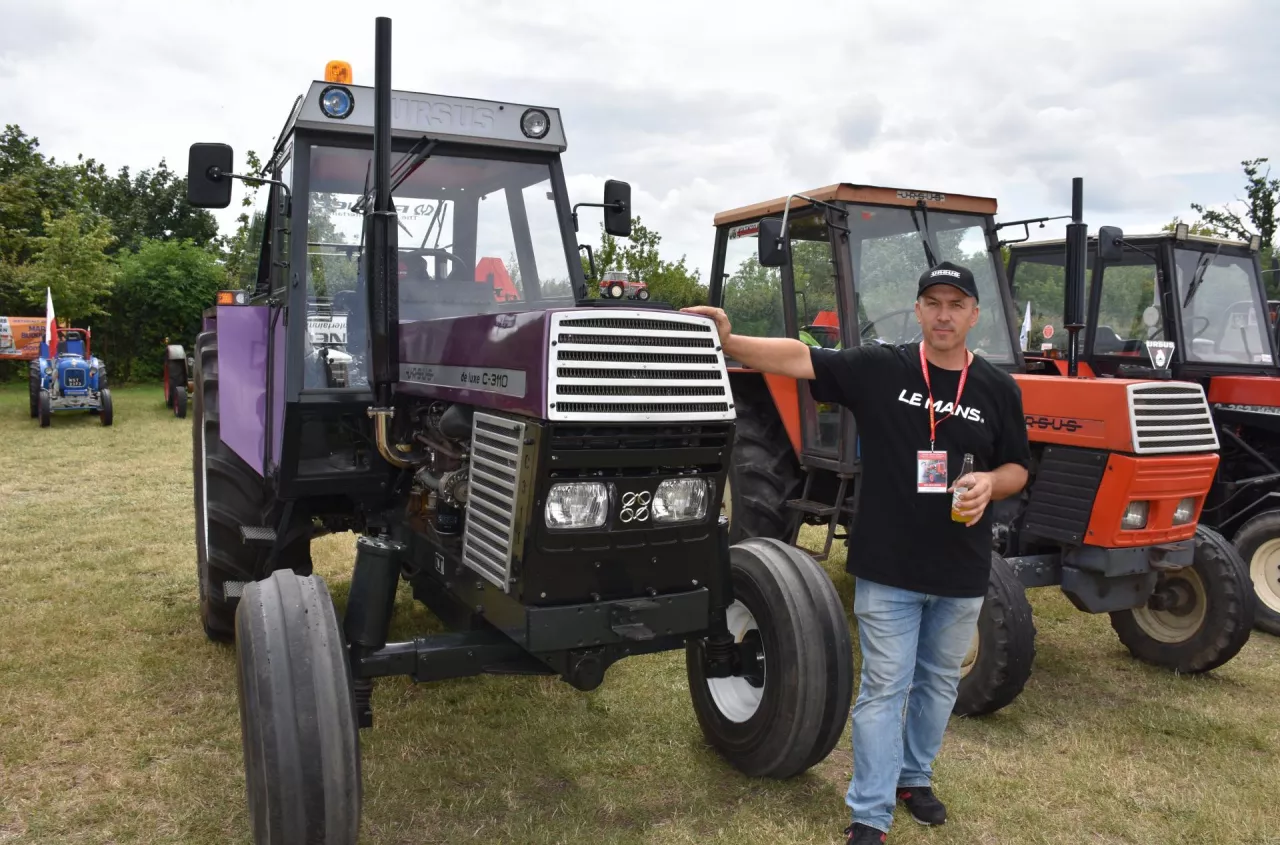 Ursus C-3110 de luxe w wersji... brytyjskiej