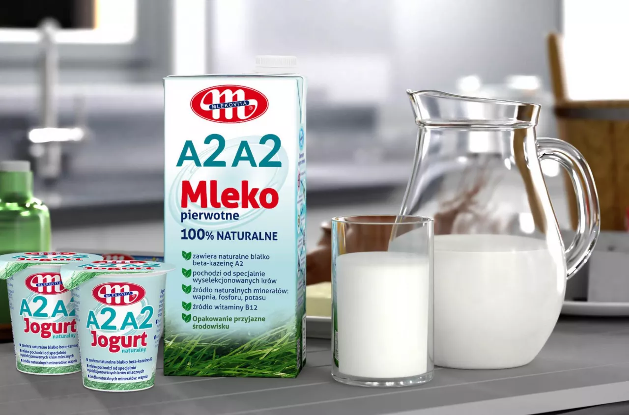 Mlekovita jako pierwsza wprowadza produkty z mleka A2A2