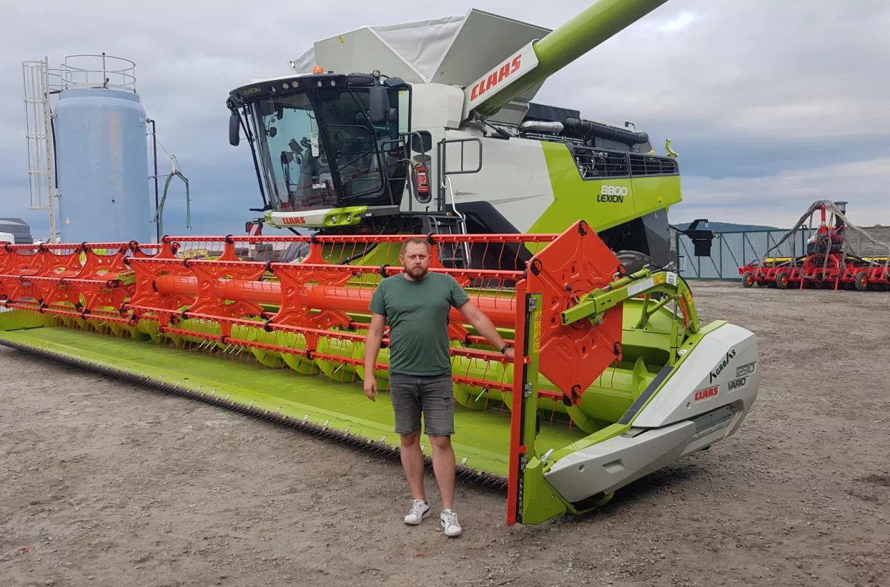Polscy rolnicy osiągają rekordy: ponad 120 ton na godzinę kombajnami CLAAS