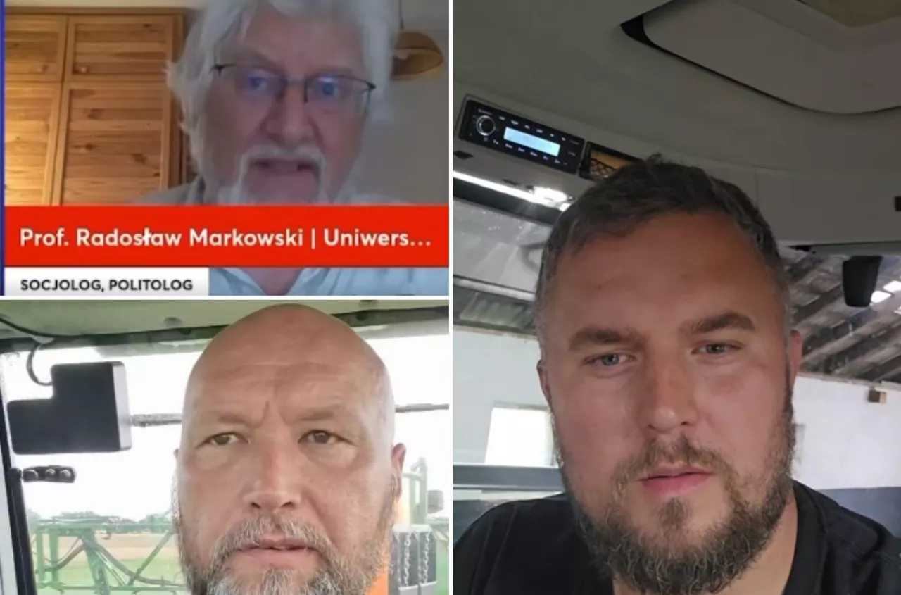 Prof. Markowski: ciągnik to prezent od Unii. Rolnicy odpowiedzieli ostro